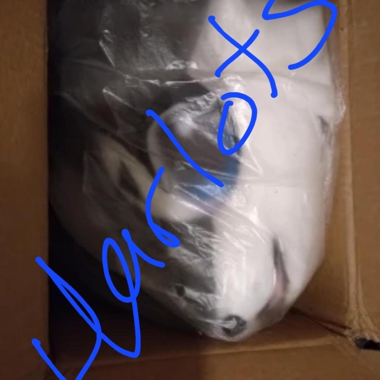 Gray kemono fursuit head can add paws for $75 DM... - Depop