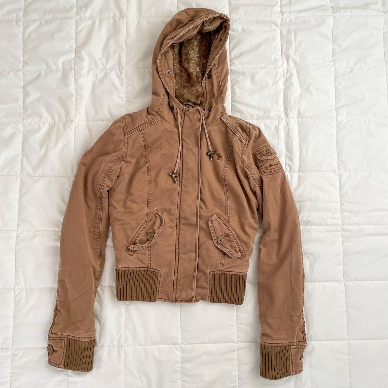 🤎🍒 Vintage Abercrombie & Fitch Jacket🍒🤎 - size S -... - Depop