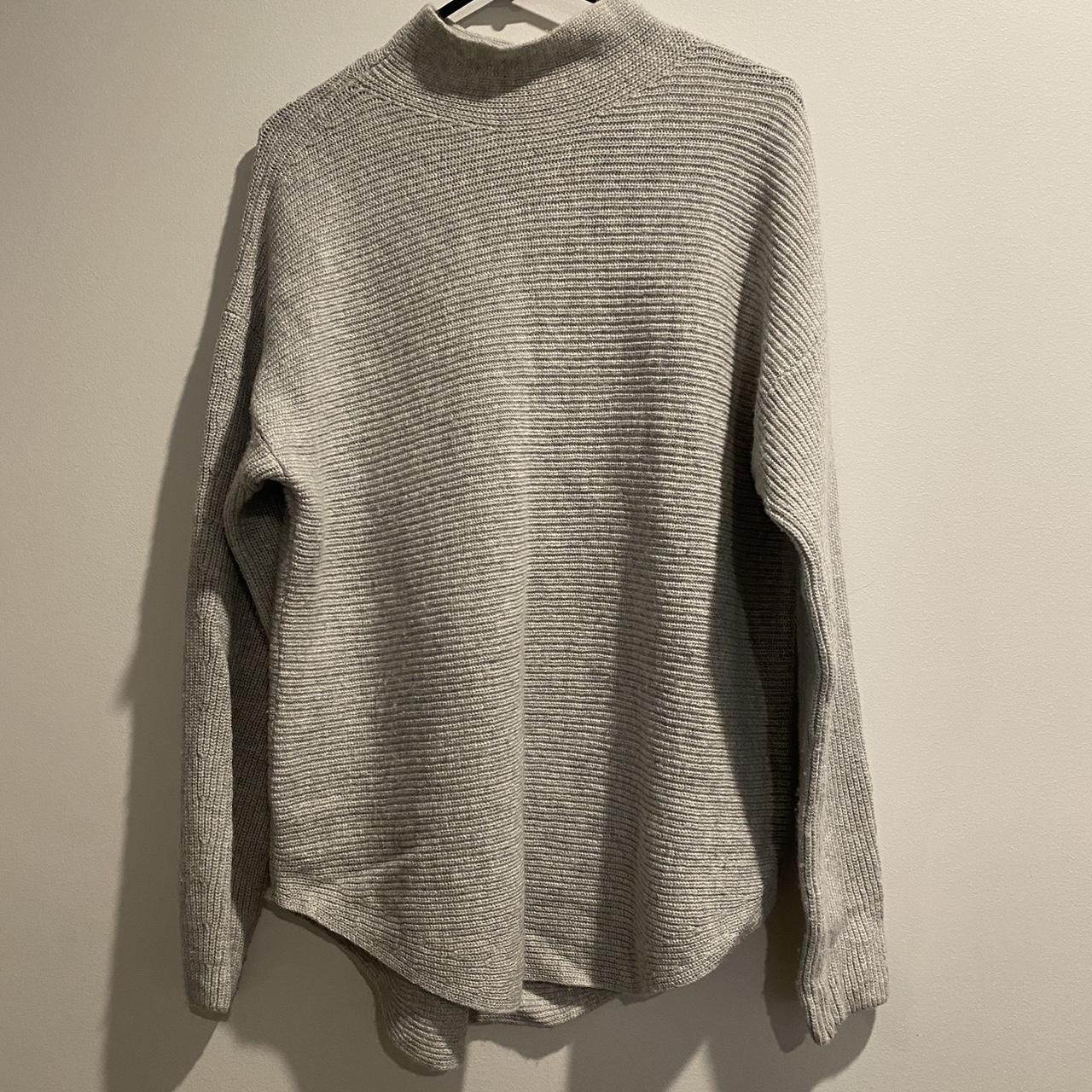 Witchery grey turtleneck sweater #witchery #grey... - Depop