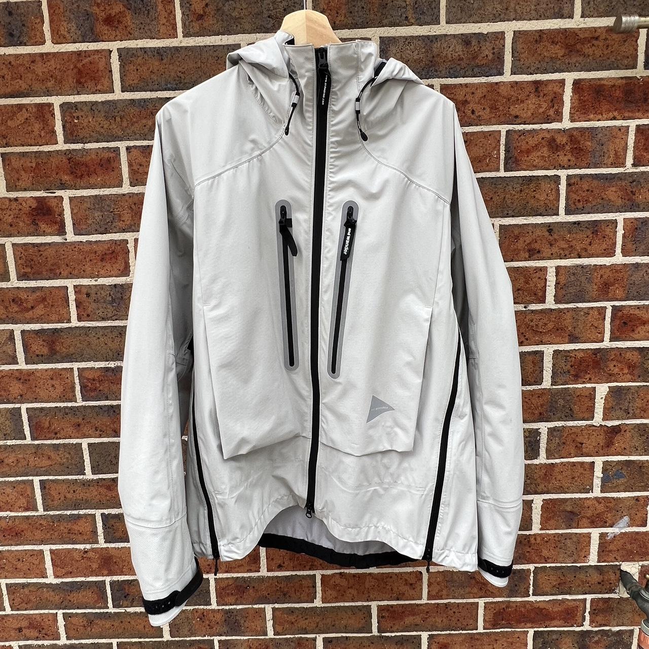 And Wander Pertex Shell Jacket Stone... - Depop