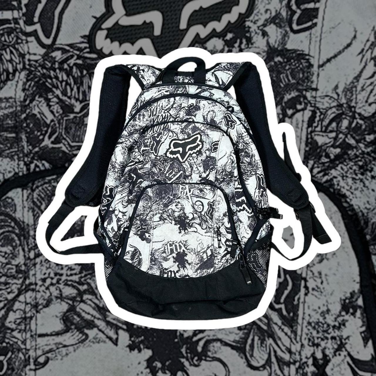 Y2K Fox Racing Backpack #y2k #vintage #2000s #jnco... - Depop