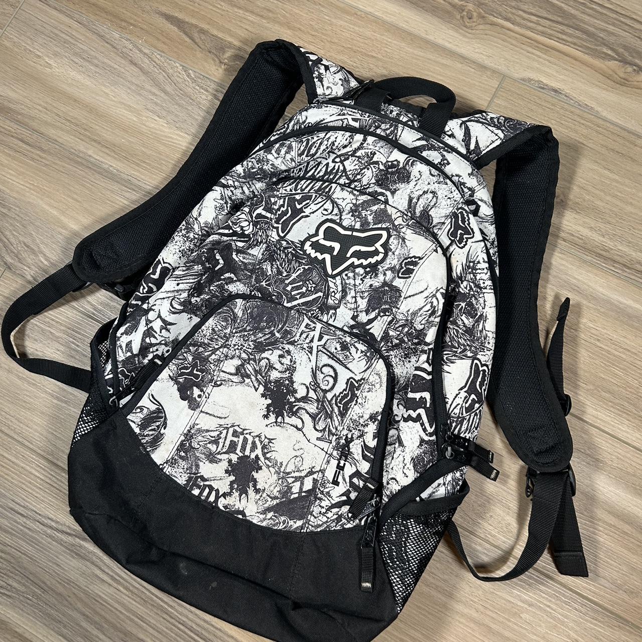Y2K Fox Racing Backpack #y2k #vintage #2000s #jnco... - Depop