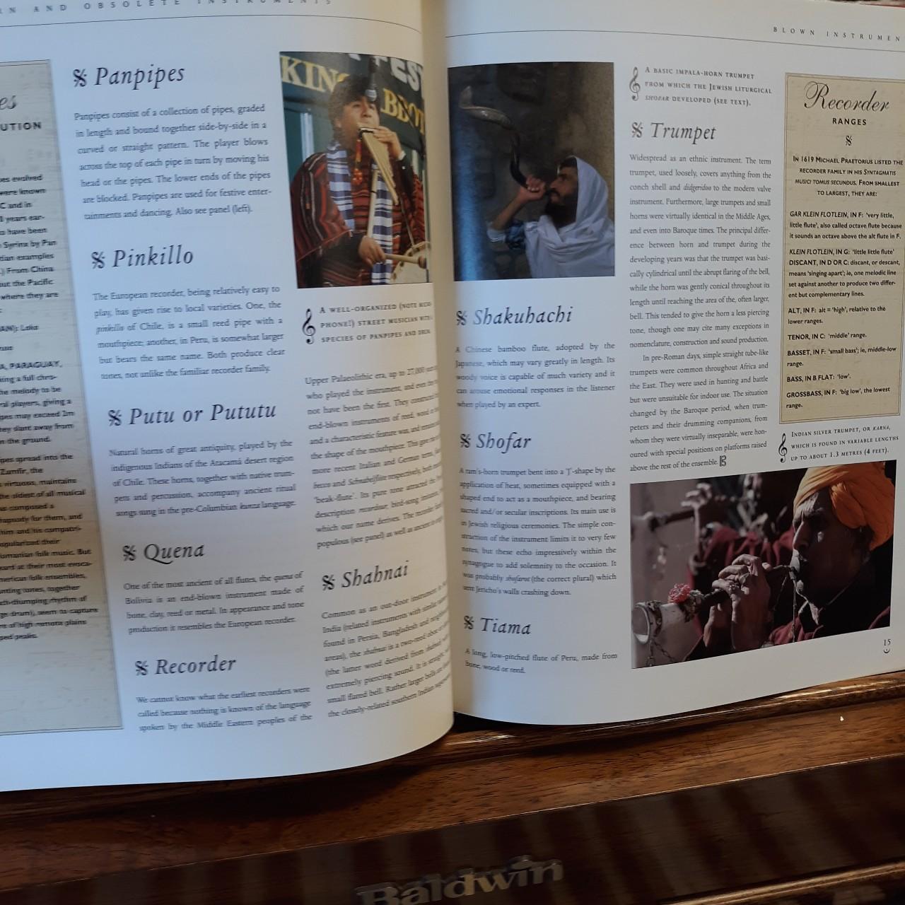 The Encyclopedia of Musical Instruments Non Western... - Depop