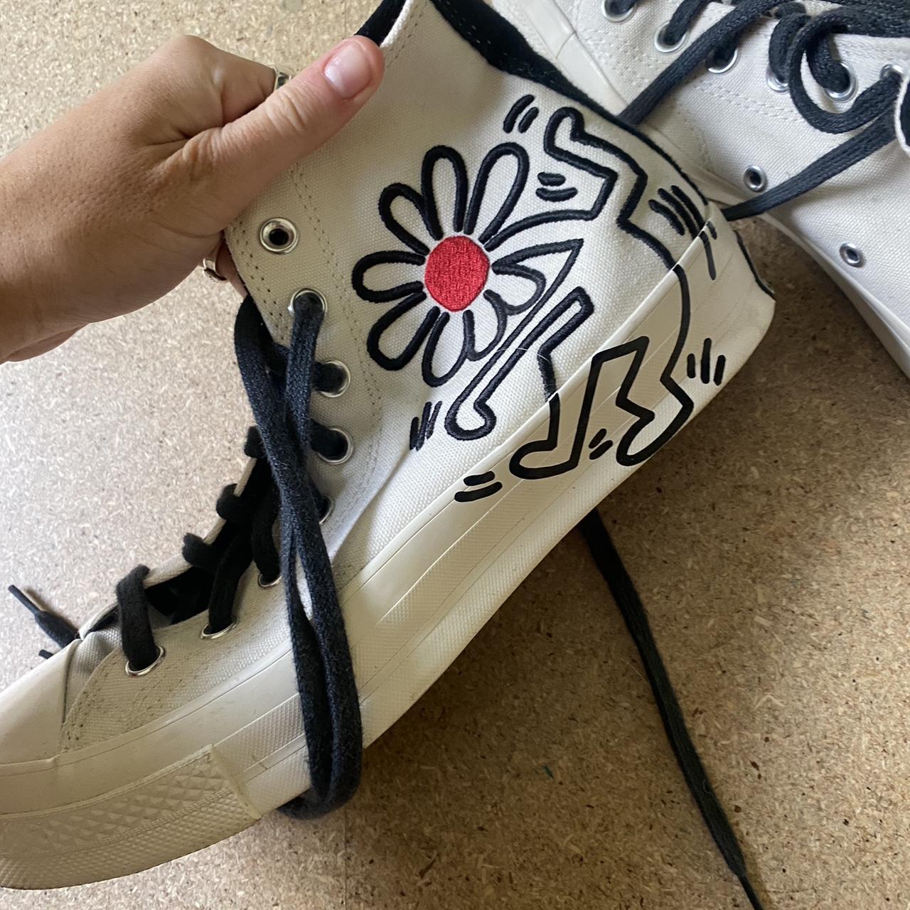 Keith Haring converse - bought when they were first... - Depop