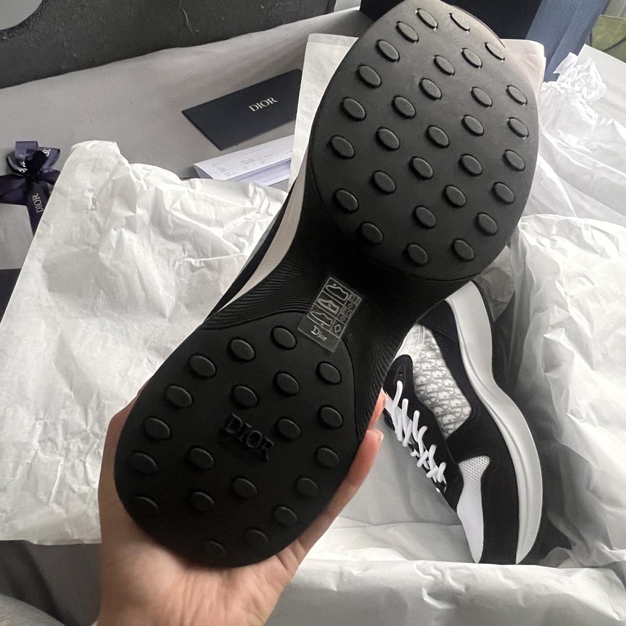 Dior B25 Oblique Trainer Size 41 (UK7) Black/White... - Depop