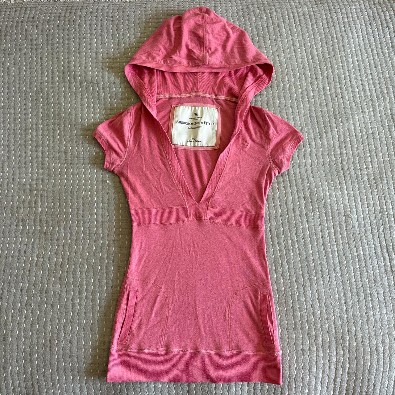 ultra rare vintage y2k abercrombie pink babydoll... - Depop