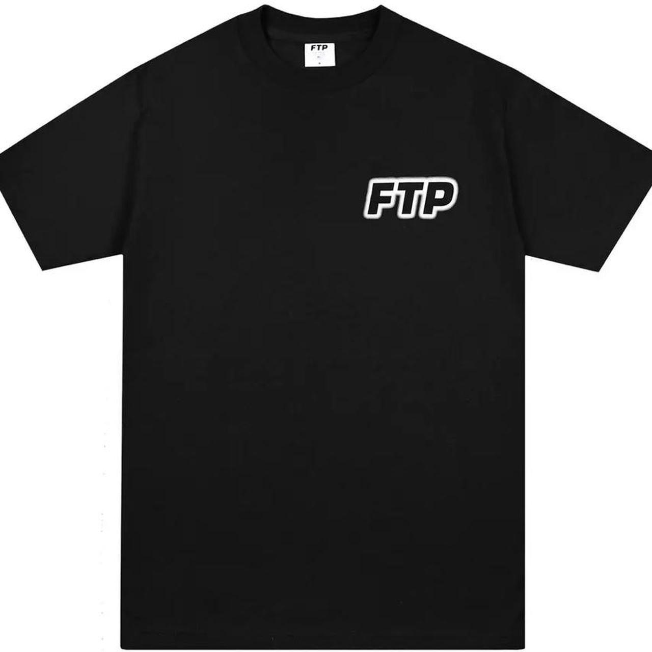 ftp outer glow logo tee size x-large... - Depop