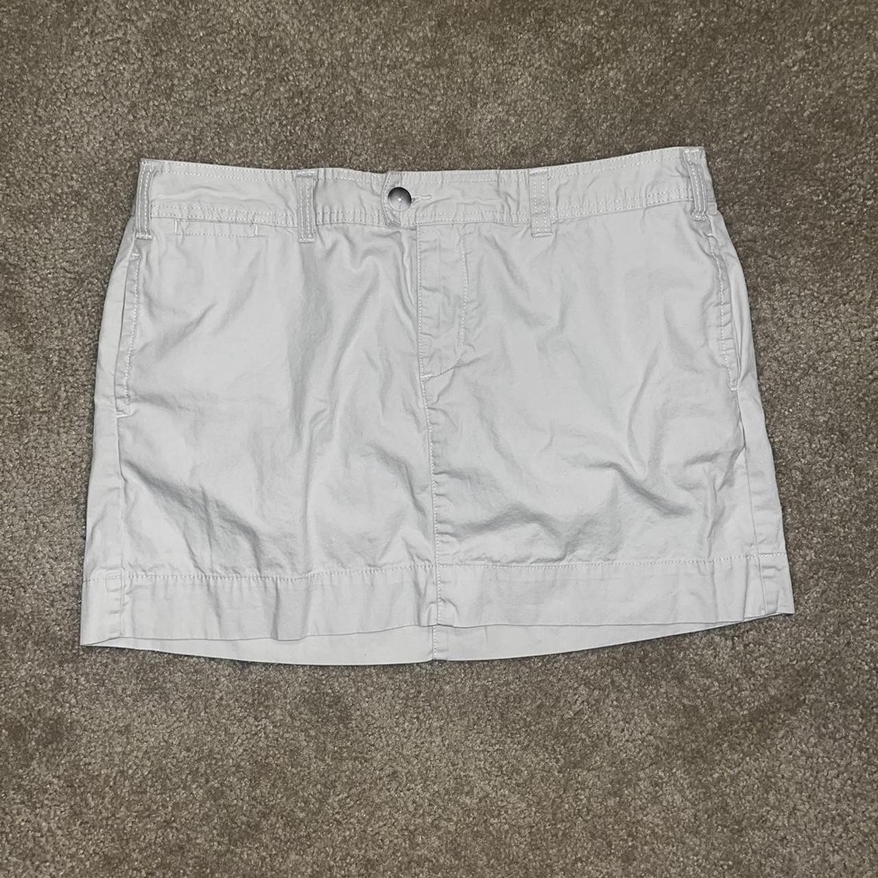 Plus Size GAP Cargo Khaki Mini Skirt Size 16! No... - Depop