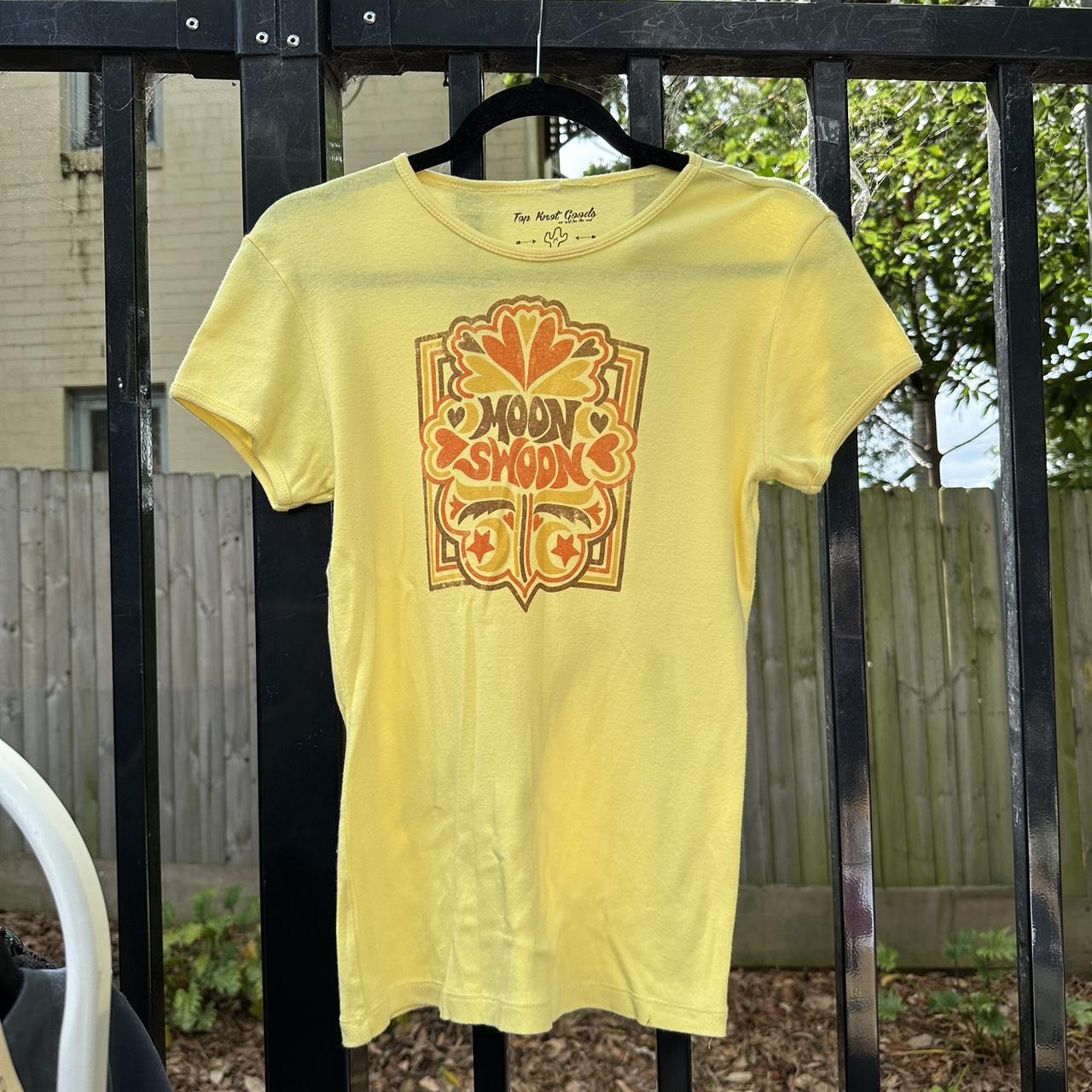 Top Knot Goods vintage 70s inspired ‘moon swoon’ tee... - Depop