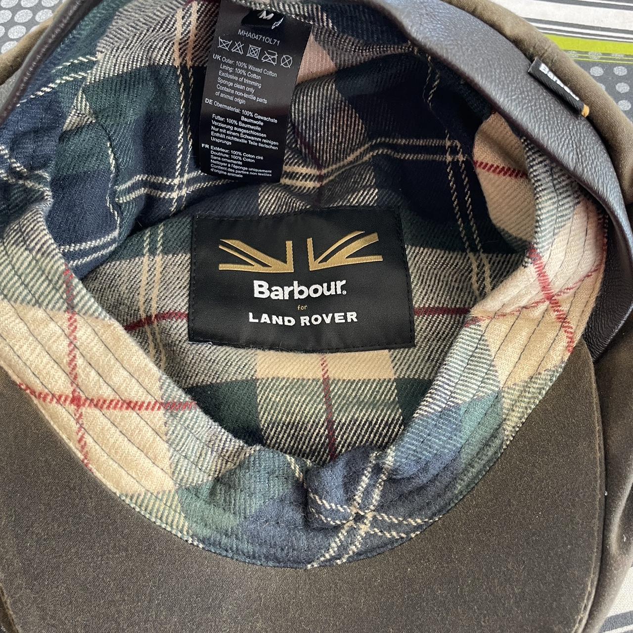 Men’s Barbour Wax Flat Cap Size M - Depop