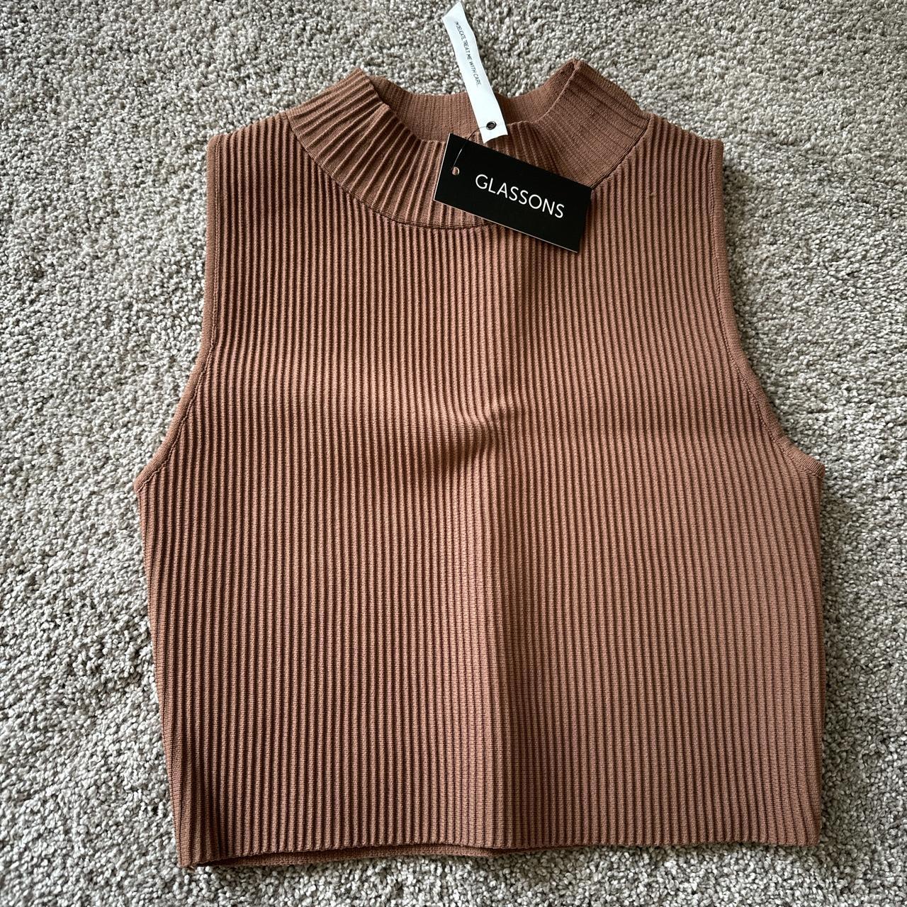 Glassons crop top Brand new Size XS - Depop