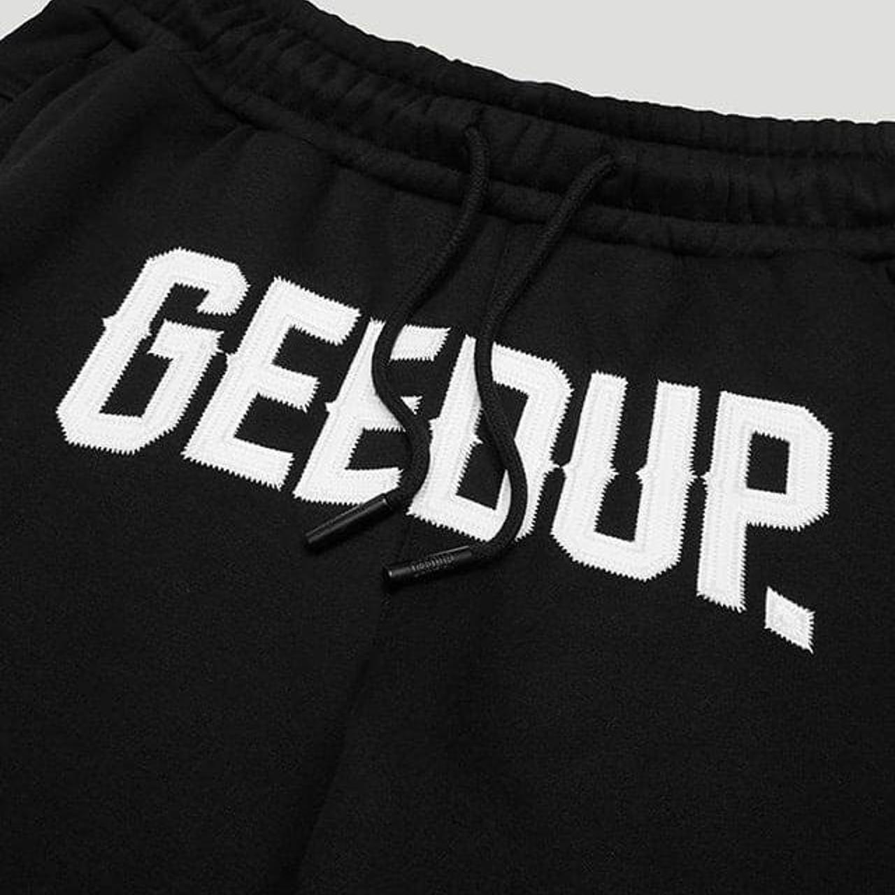 GEED UP CO - BLACK/WHITE CITIES SHORTS Size:... | Depop