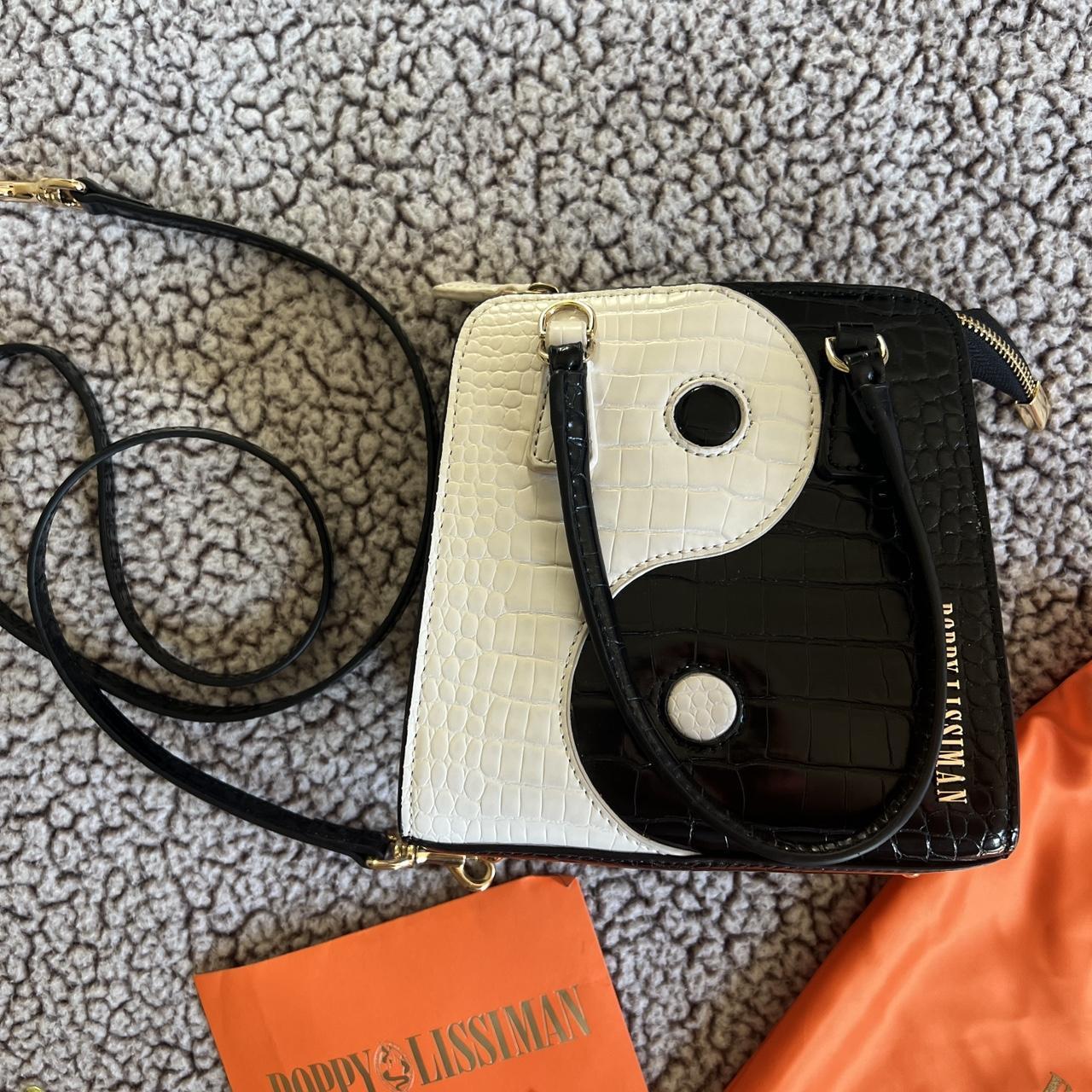 Poppy Lissiman Yin Yang Purse Bag Black & White... - Depop