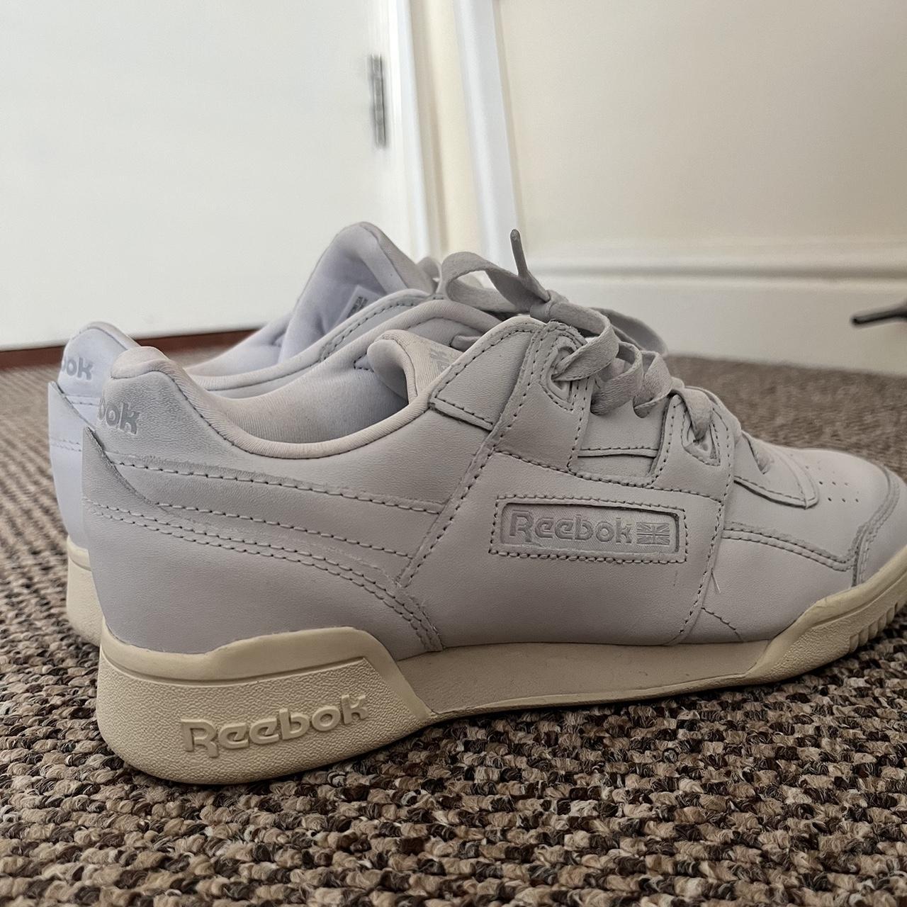 Reebok Classic Workout Lo Plus Lace Up Shoes... - Depop