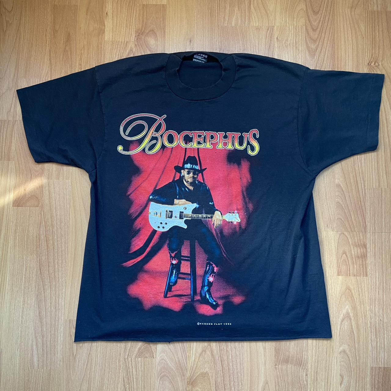 Vintage Hank Williams Jr. Bocephus Tour ‘94 Band... - Depop