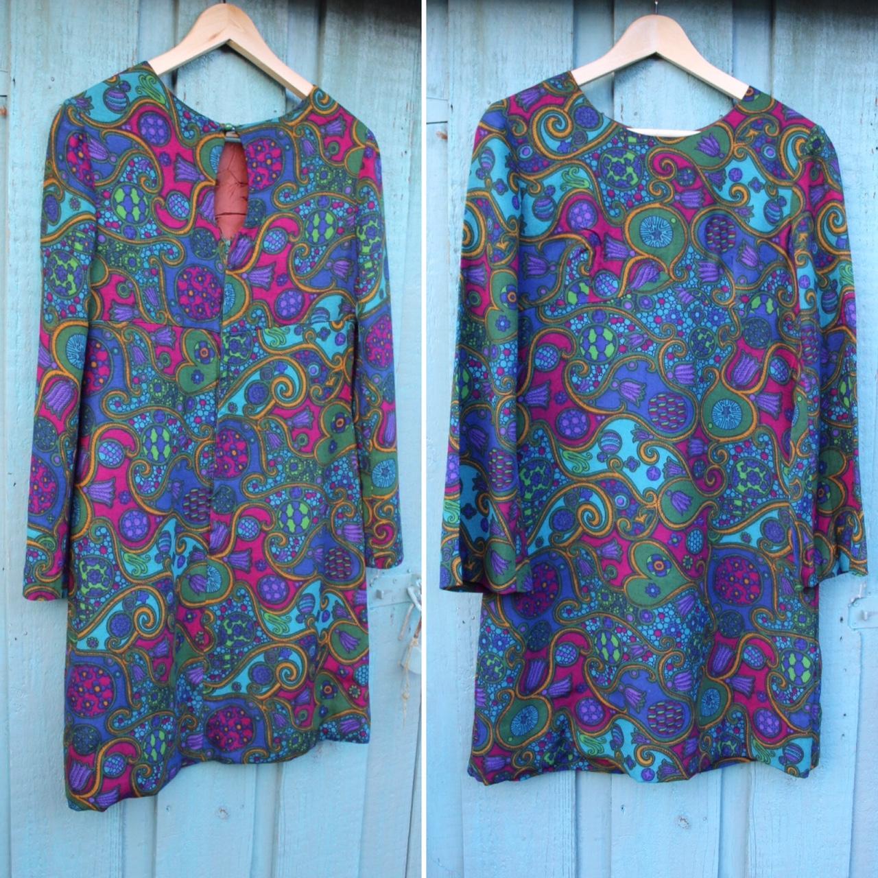 1960s DOLLYROCKERS LIBERTY DRESS vintage... - Depop