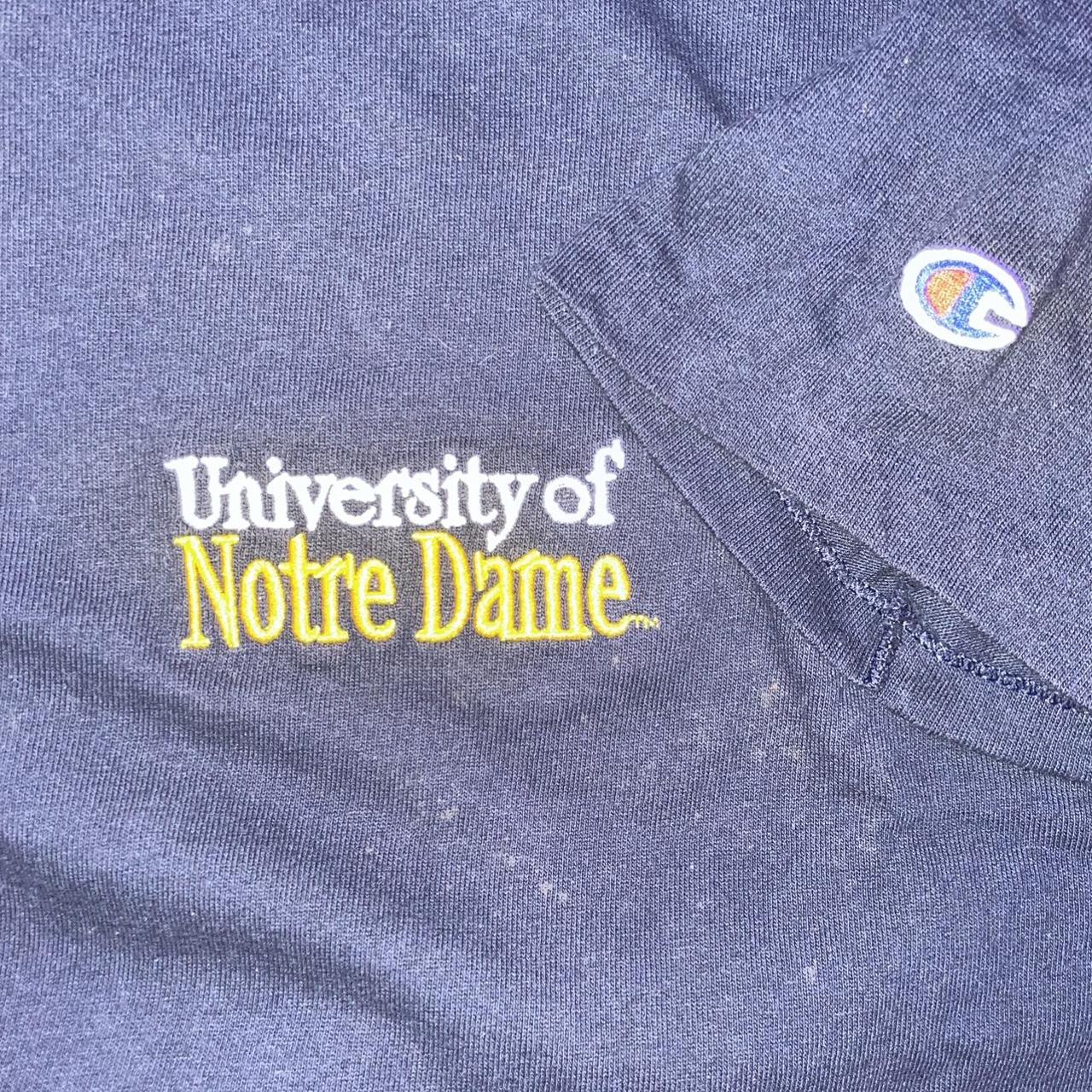 🔥 UNIVERSITY OF NOTRE DAME T SHIRT #ND #NOTREDAME... - Depop