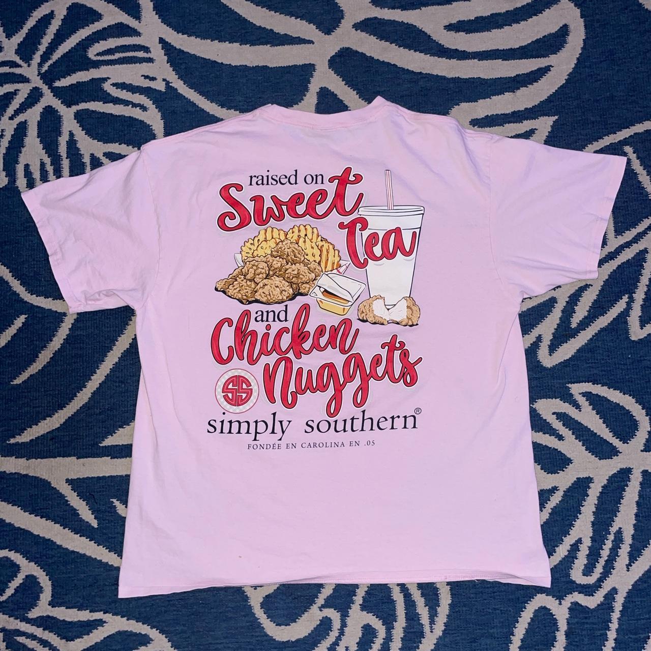 🍗🍟🥤 SIMPLY SOUTHERN “SWEET TEA AND CHICKEN NUGGETS”... - Depop