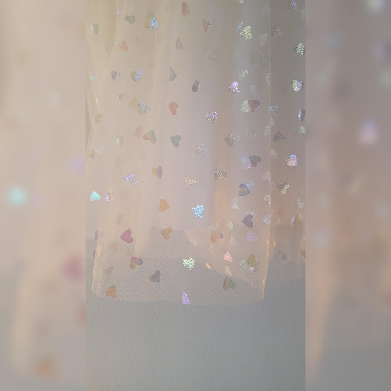 Teuta Matoshi Mini Hearty Dress in Ivory. Never... | Depop