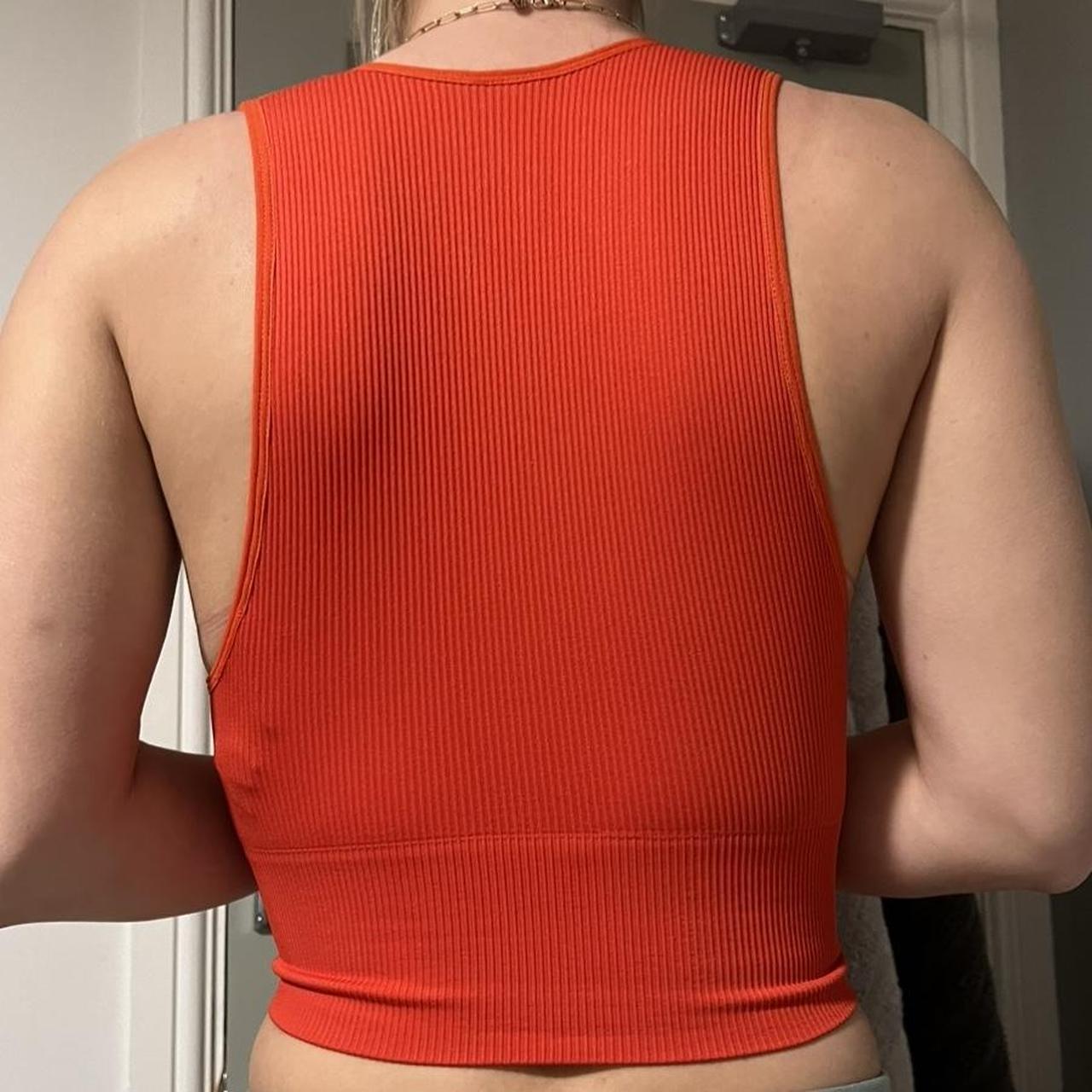 Red urban outfitters josey top// never worn only for... - Depop