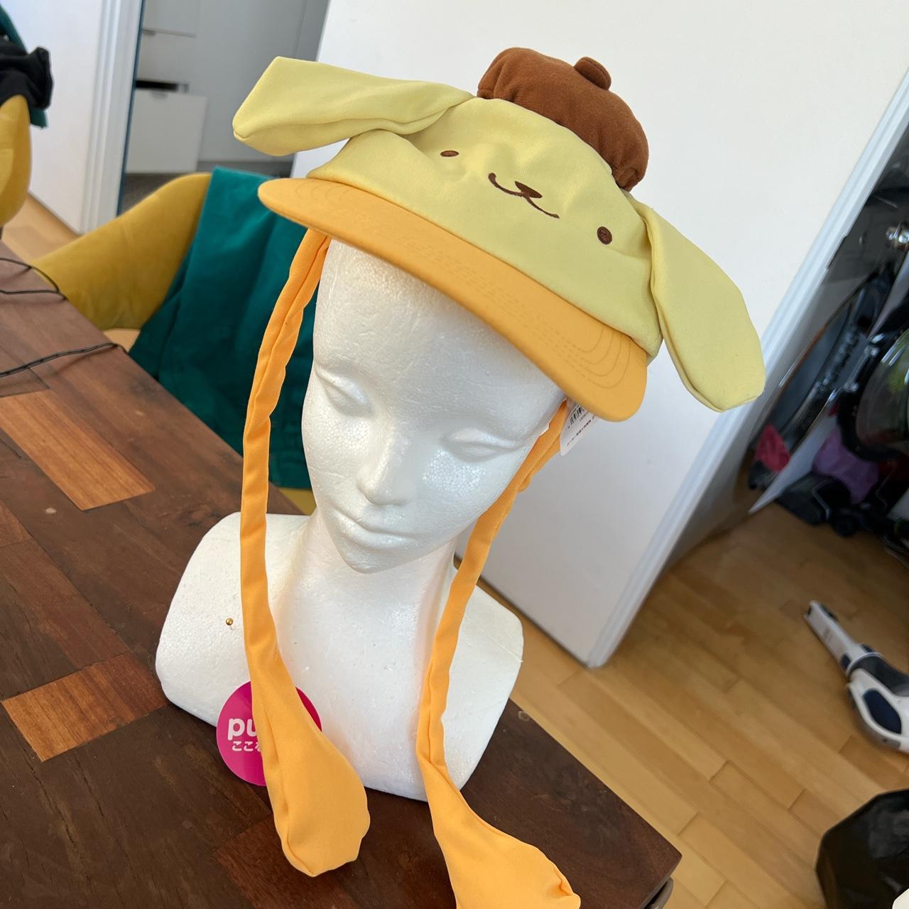 Sanrio Pompompurin baseball cap hat moving ears.... - Depop