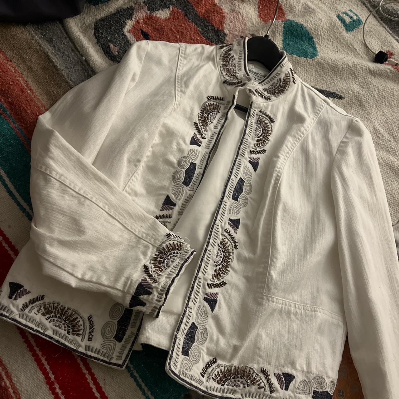 Vintage Embroidered Western Jacket - Limited / no... - Depop