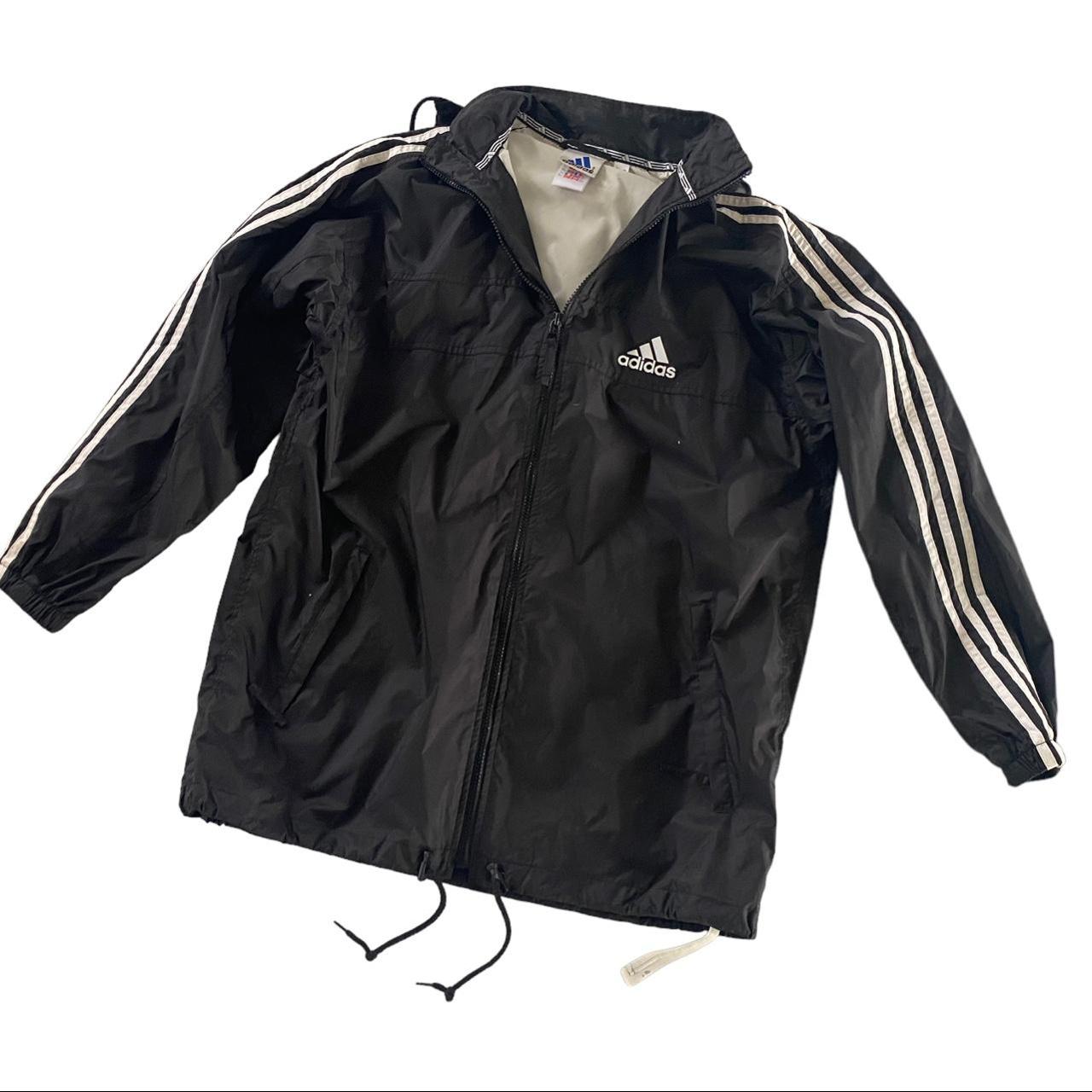 Adidas Men's Black Jacket | Depop