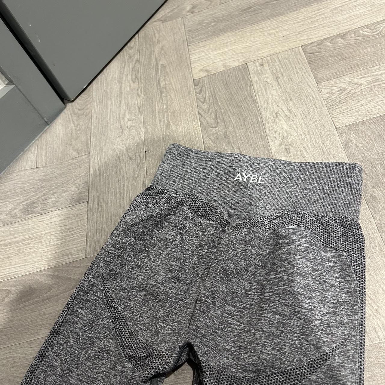 AYBL GREY SPORTS LEGGINGS// SIZE... - Depop