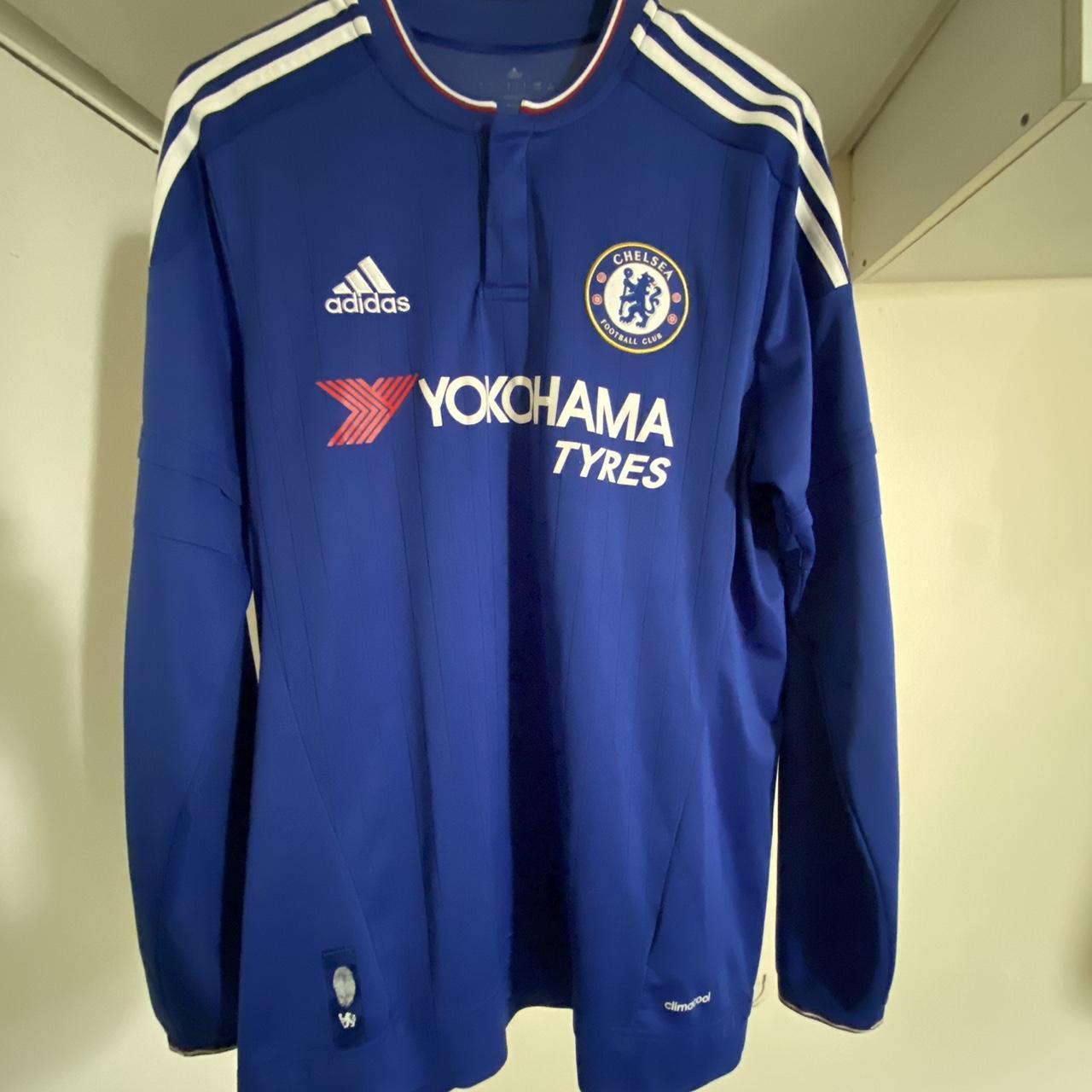 Chelsea 15/16 Home Kit Long sleeve. Size Large - Depop