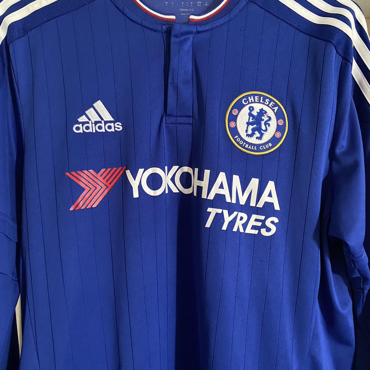 Chelsea 15/16 Home Kit Long sleeve. Size Large - Depop
