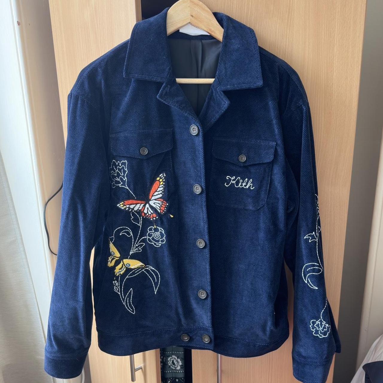 KITH Butterfly Jacket Men’s size Medium - 10/10... - Depop