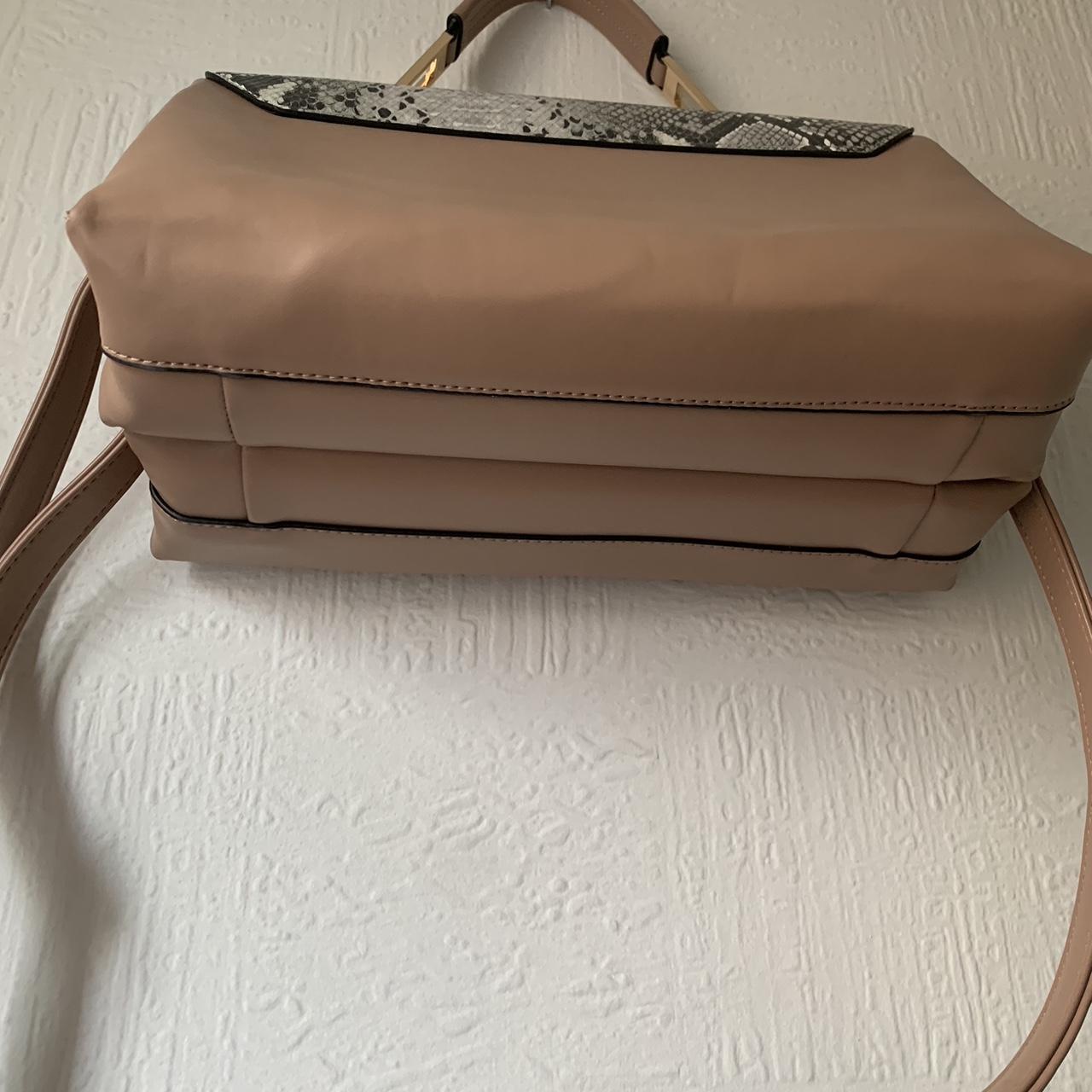 Dune handbag Pink/ snakeskin style Slight mark on... - Depop