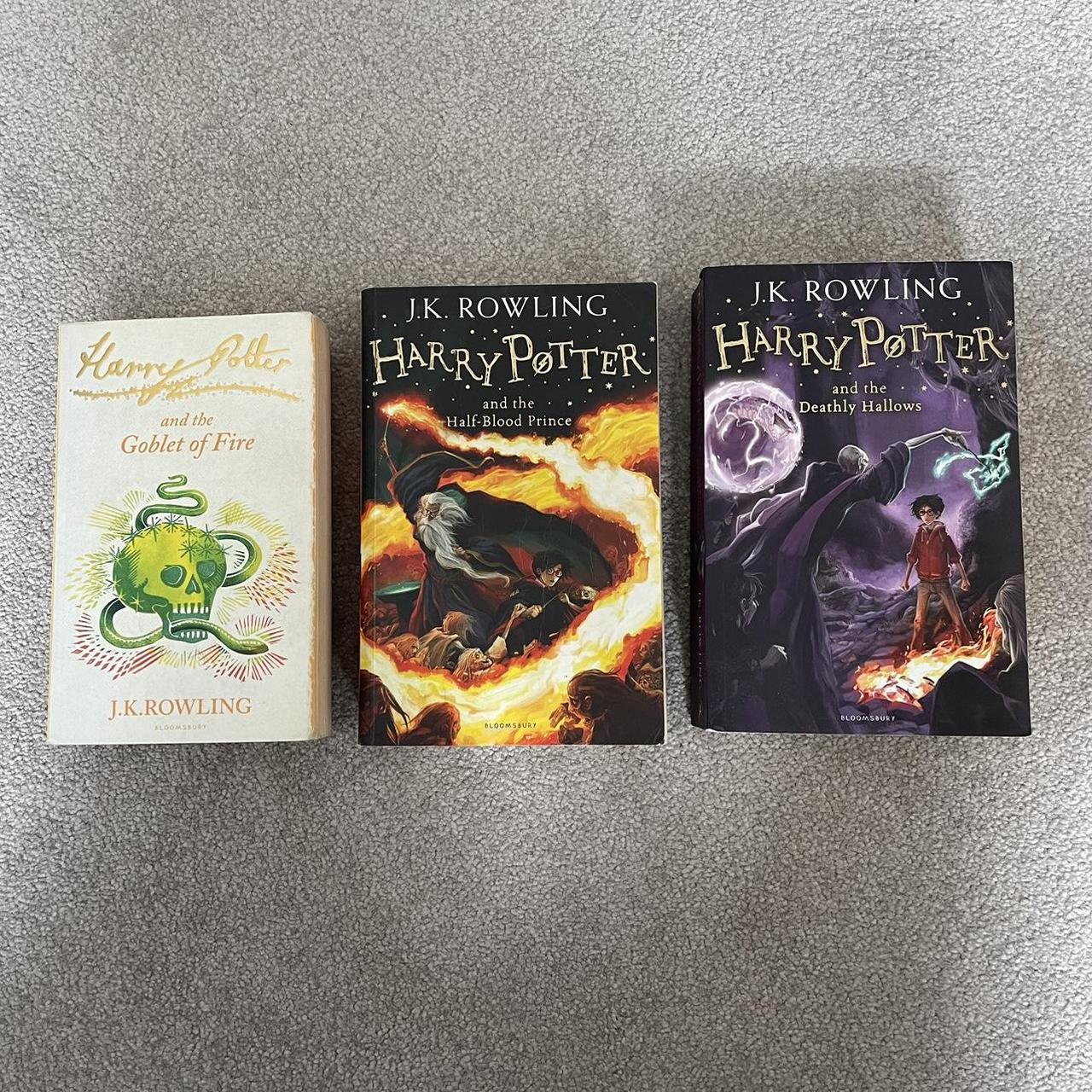 Harry Potter 3 book bundle: - Harry Potter & the... - Depop