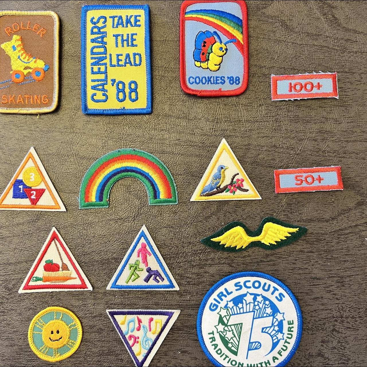Vintage Girl Scout Parches. So cute! Excellent... - Depop