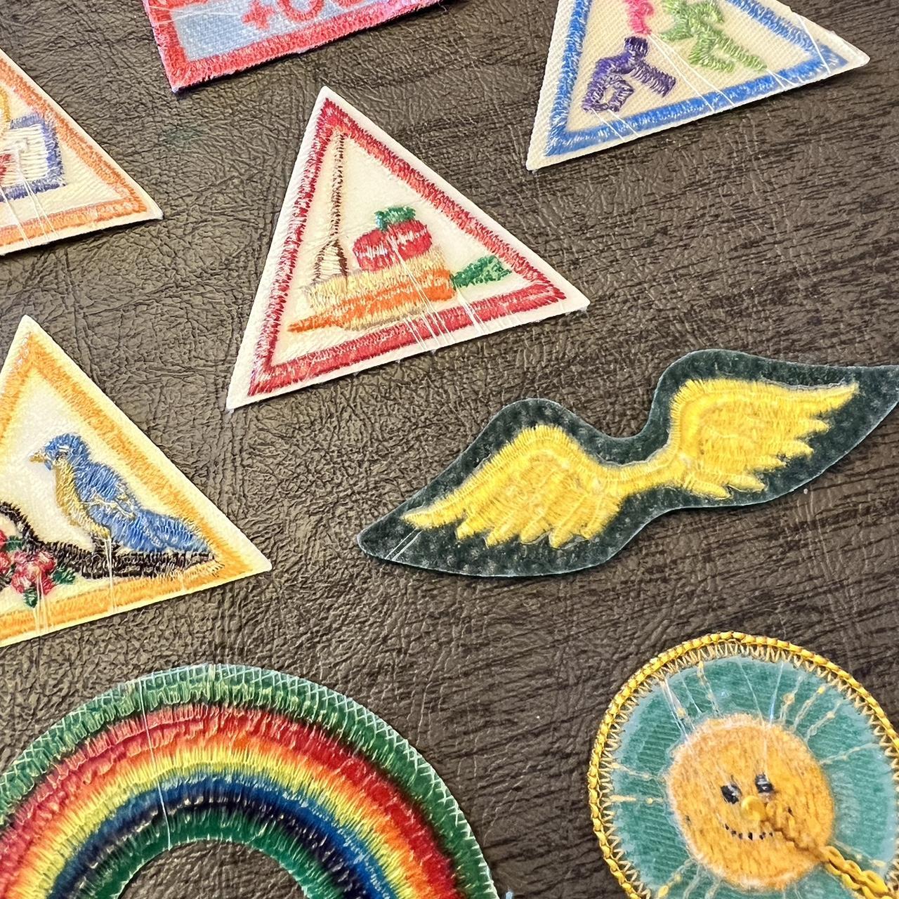 Vintage Girl Scout Parches. So cute! Excellent... - Depop