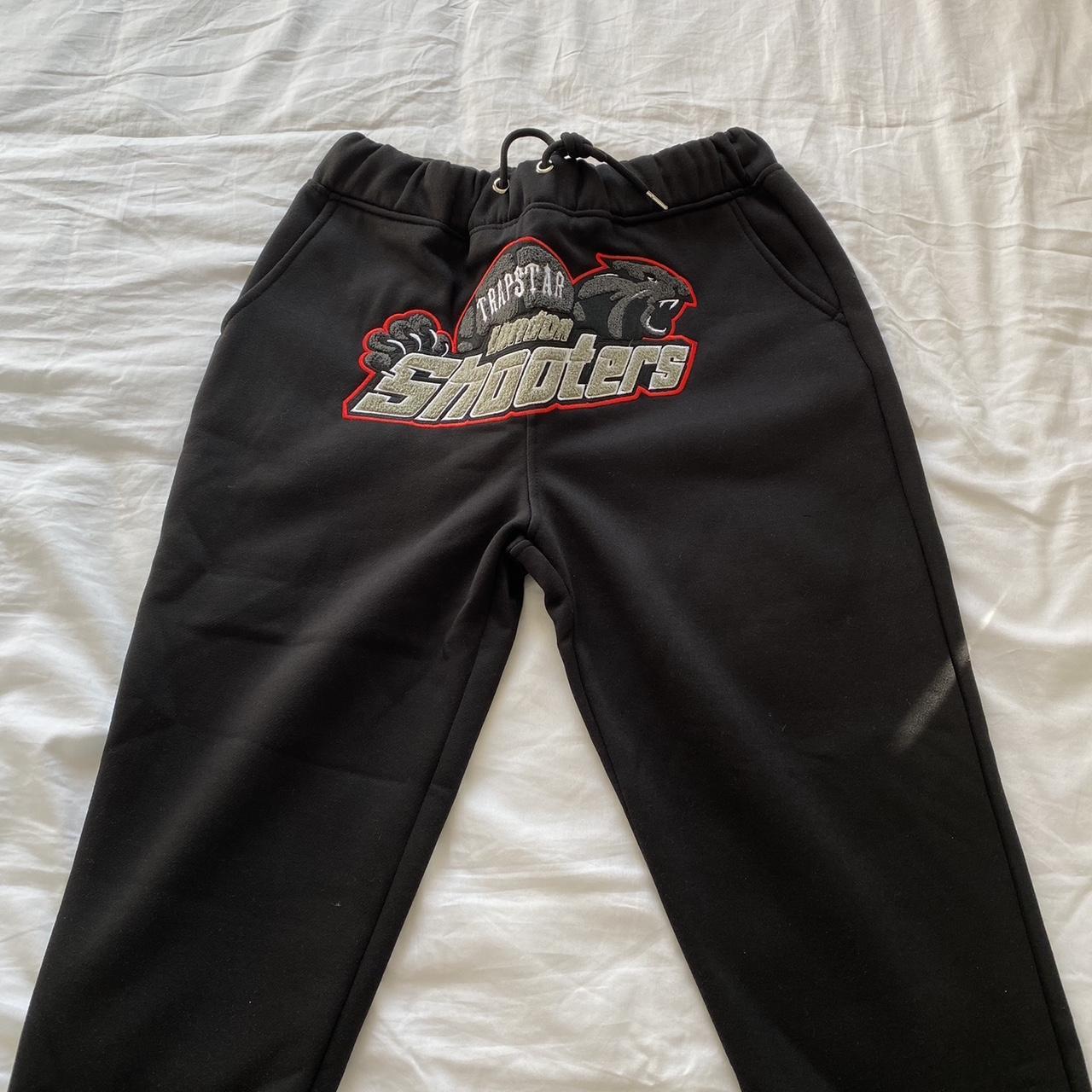 Trapstar London Shooters Black/Red Size M - Depop