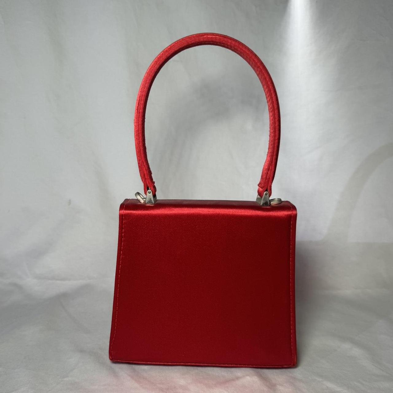 Vintage Gianni Versace Mini red satin bag #vintage | Depop Vintage Gianni Versace Mini red satin bag #vintage | Depop