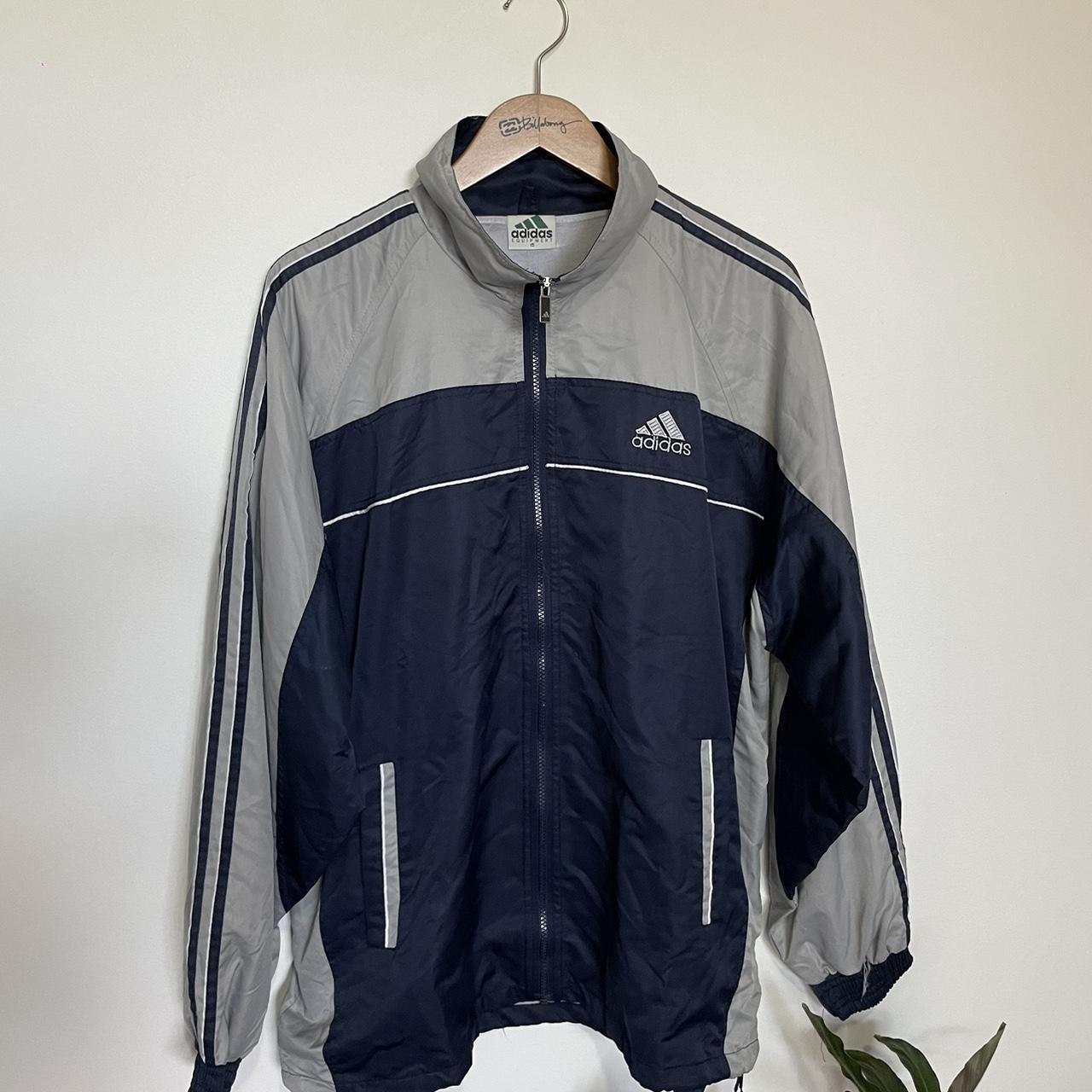 Vintage Adidas Spray Jacket - Depop