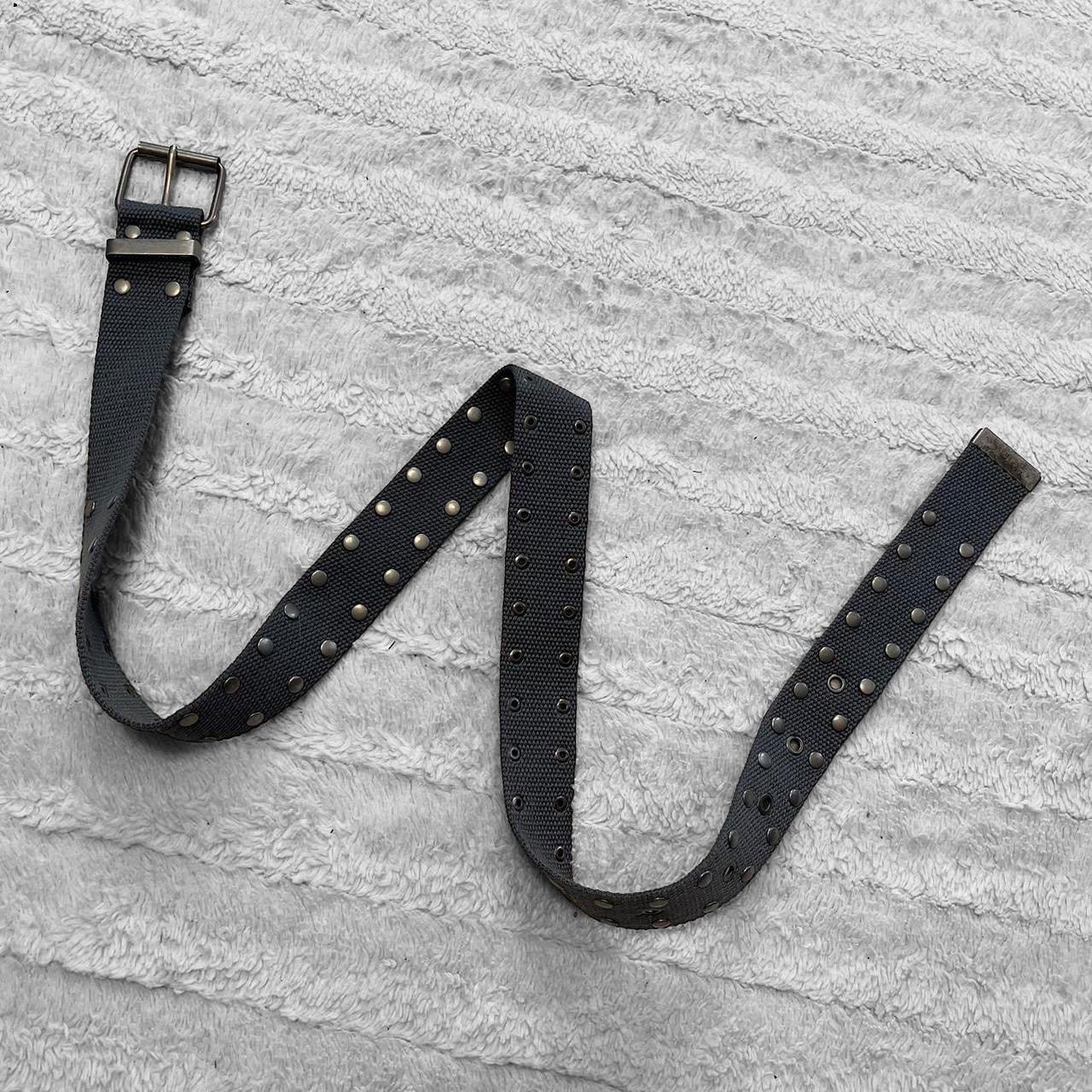 Y2K grunge Grommet belt ★ FREE BUNDLE SHIPPING... - Depop