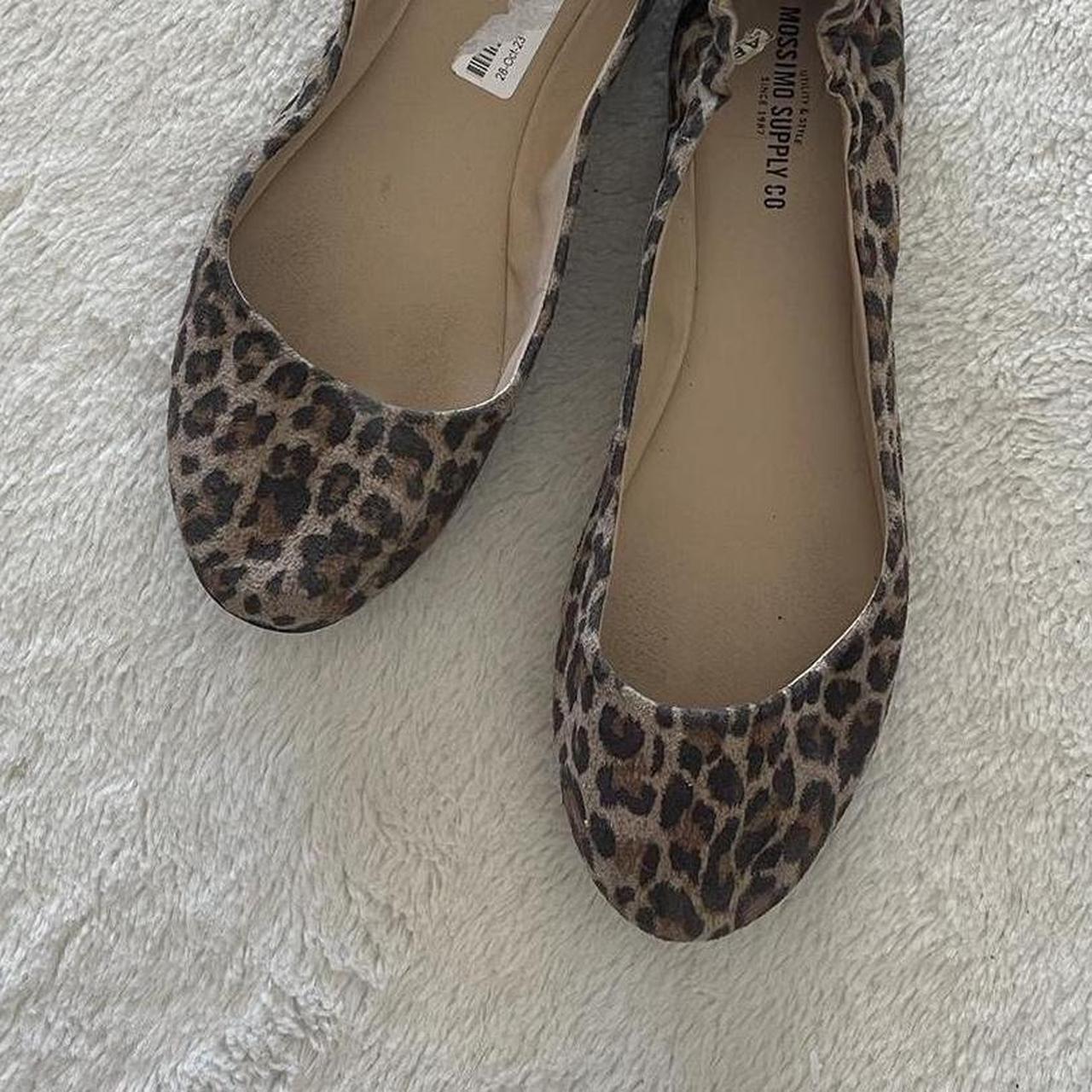 cheetah print ballet flats ☆ size 8.5 ☆ ★ FREE... - Depop