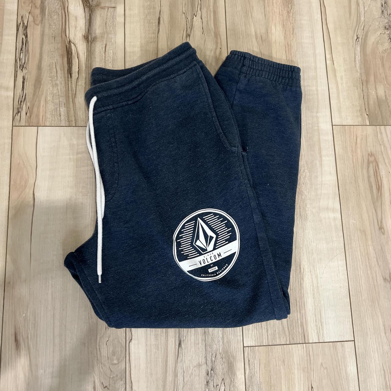 Navy Volcom sweatpants #skater | Depop