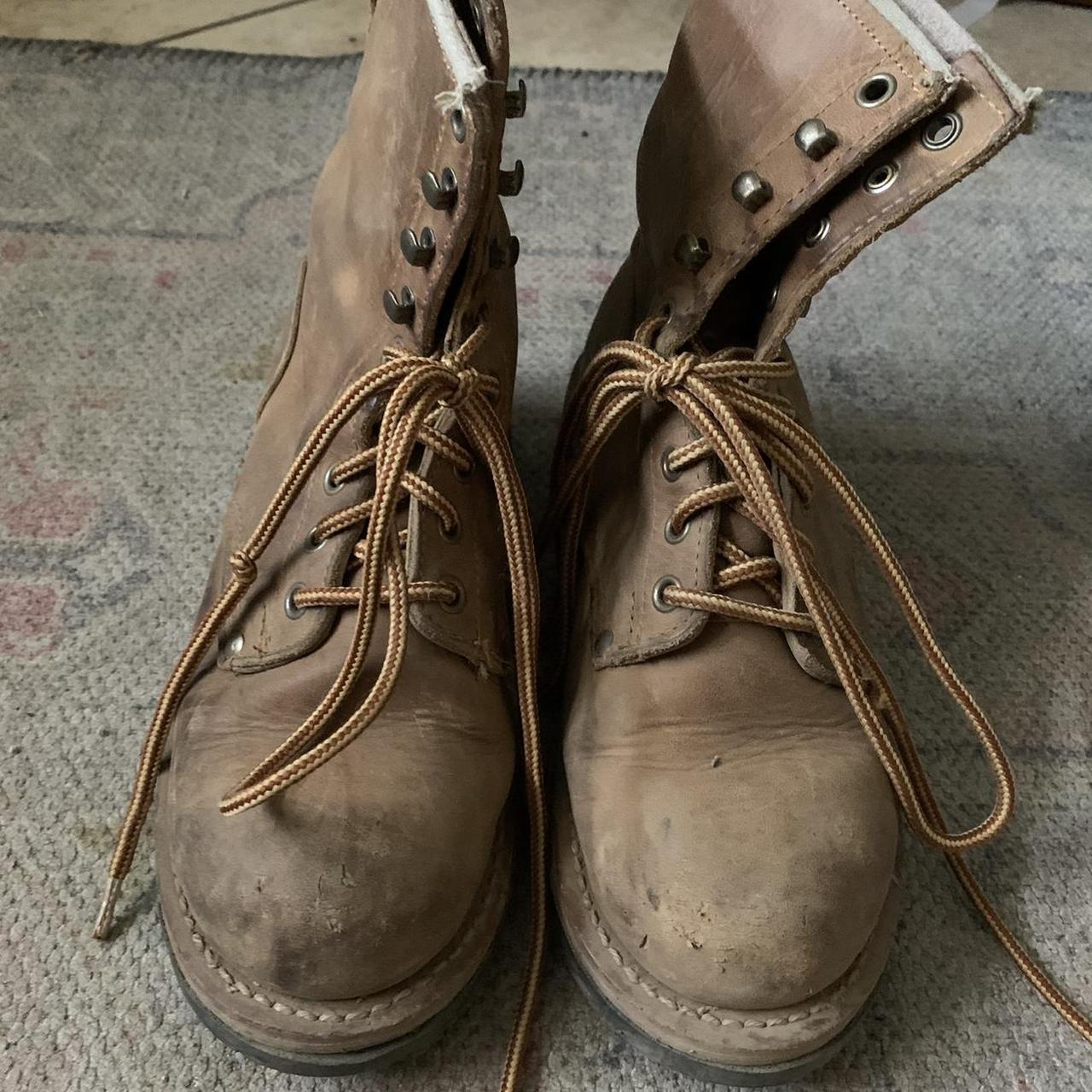 Smack USA workwear lace up combat boots! I’ve worn a... - Depop