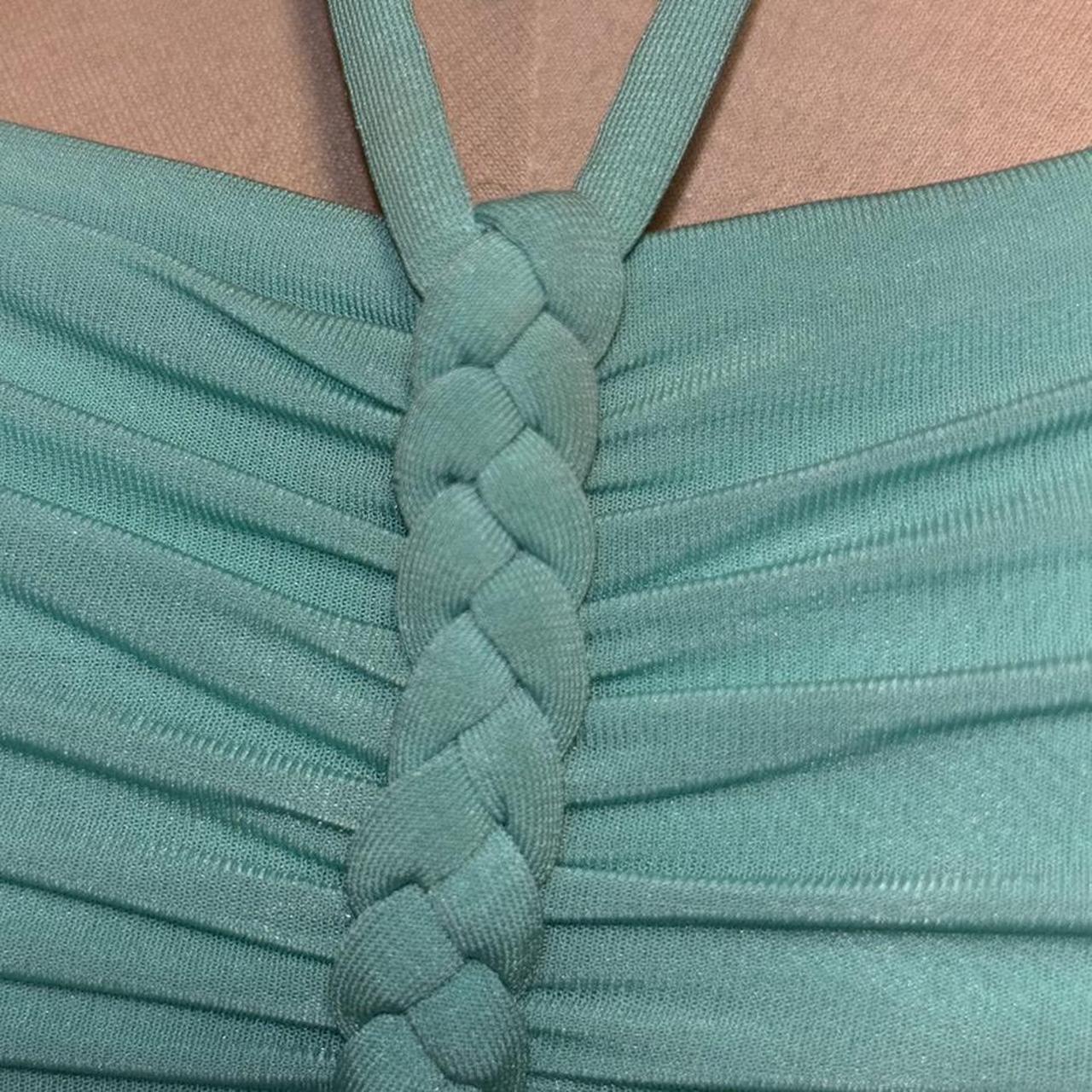 Insanely Iconic Y2K Aquamarine BCBG Asymmetrical... | Depop