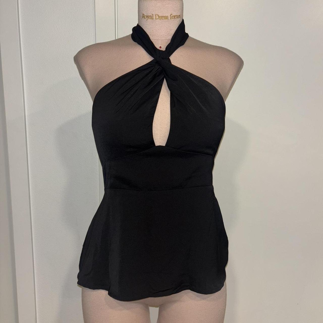 Black Halter Top Brand: Banana Republic Size:... | Depop