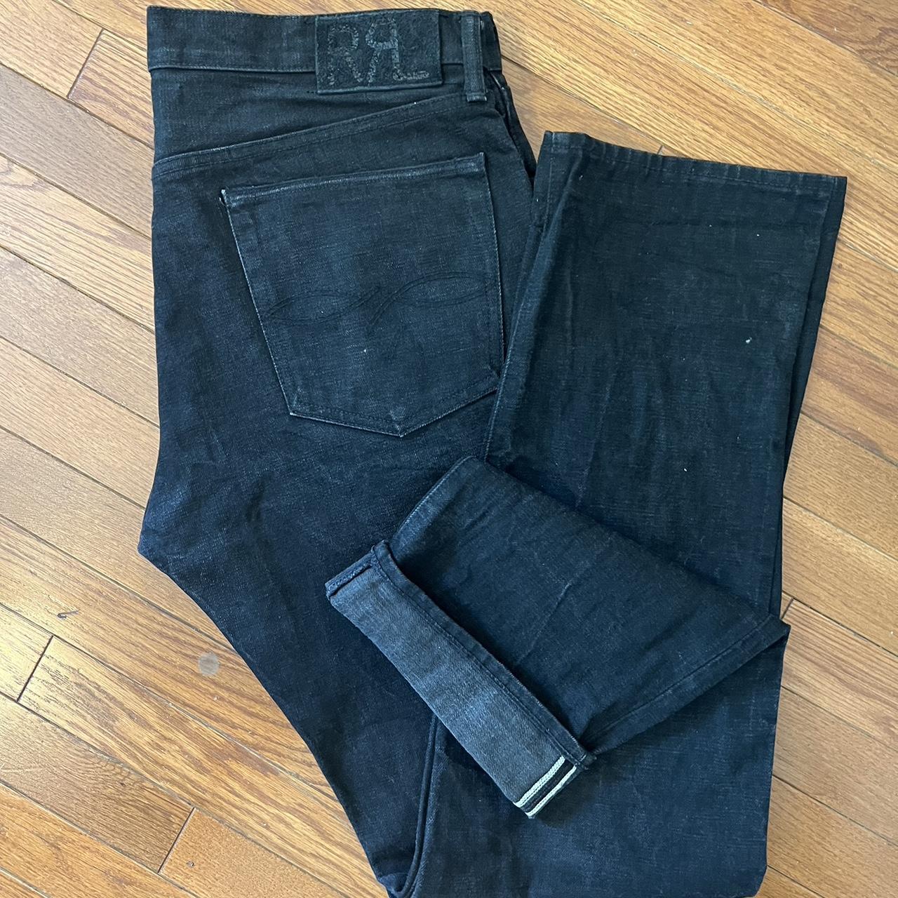 RRL by Ralph Lauren Men's Black Jeans | Depop