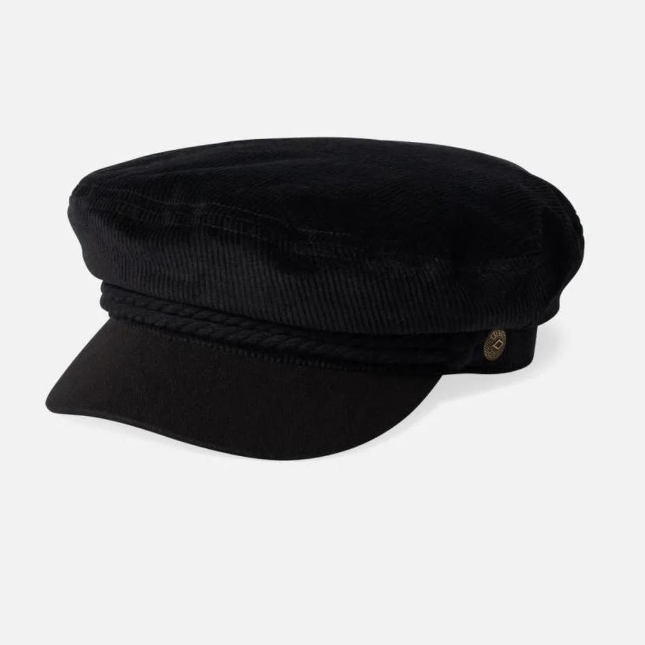 brixton fender jaguar fiddler cap in dark navy... - Depop