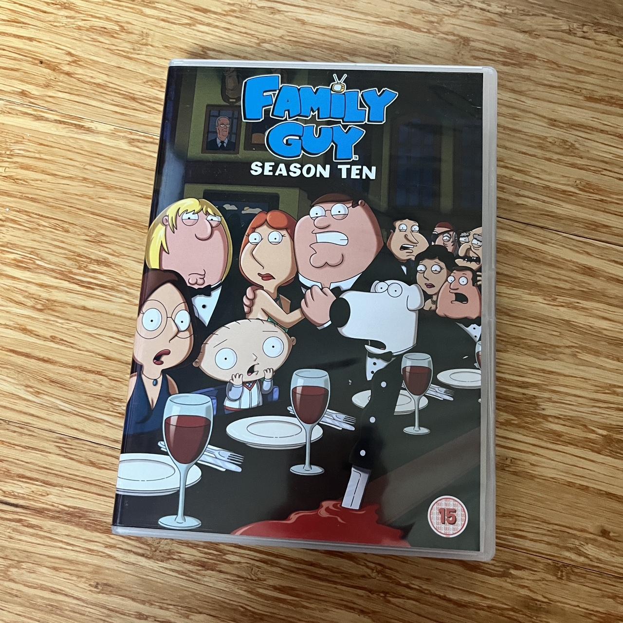 Family guy season 10 dvd Seasons 1-12 all listed.... - Depop