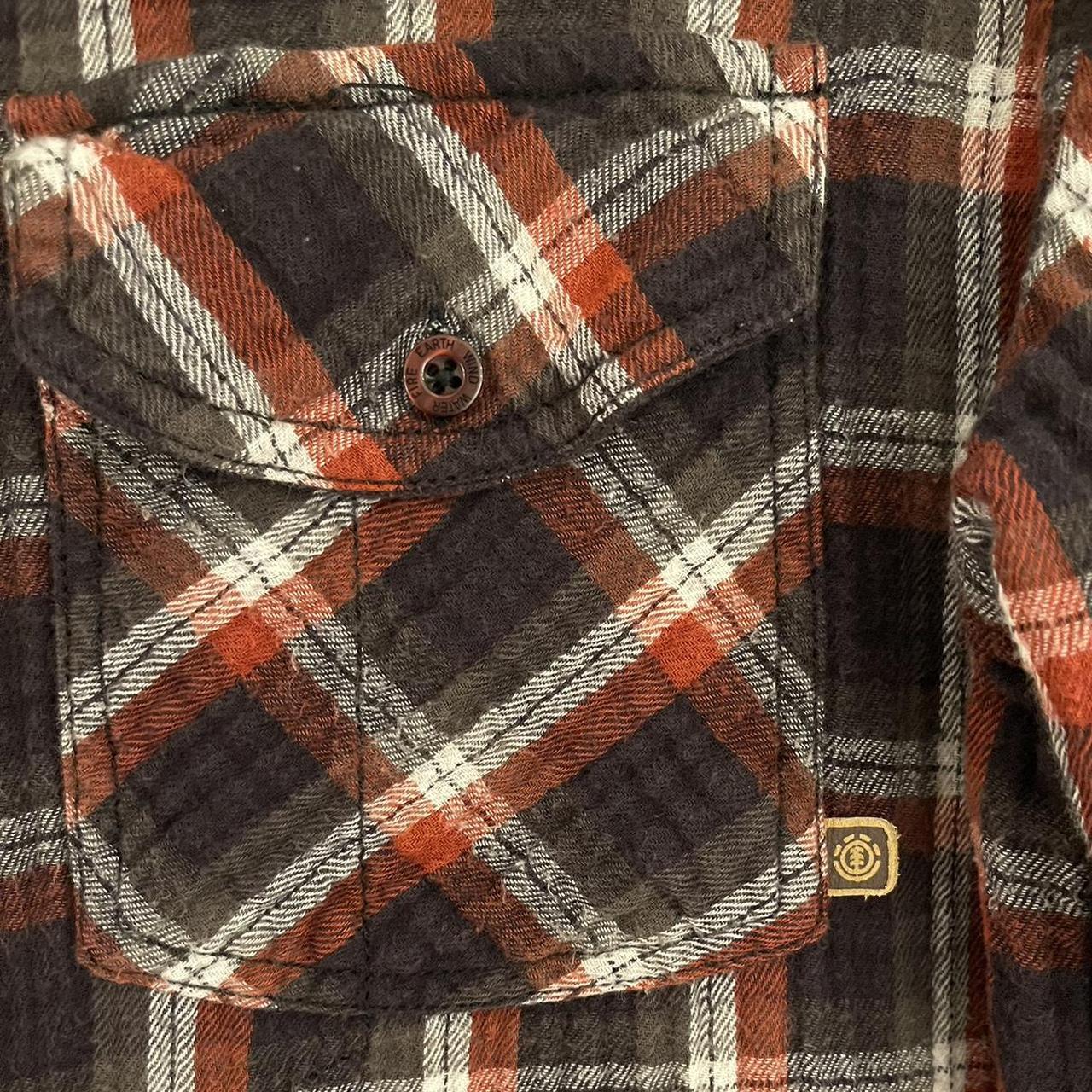 Vintage Element Skateboards flannel. Size... - Depop
