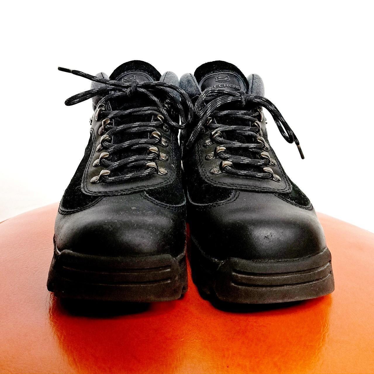 Vintage 1990s Skechers chunky platform shoes.... - Depop