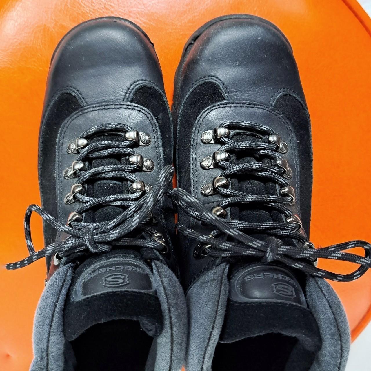 Vintage 1990s Skechers chunky platform shoes.... - Depop